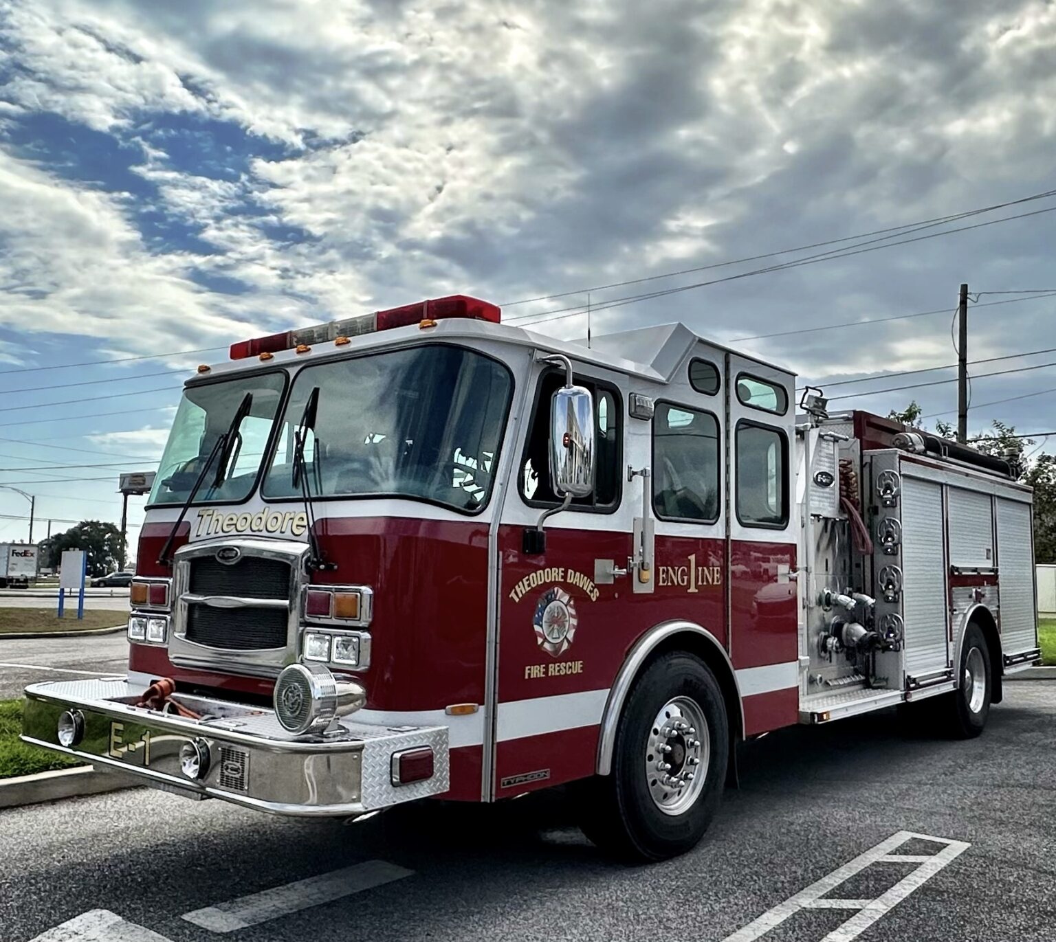 Engine 1 - Theodore Dawes Fire Rescue
